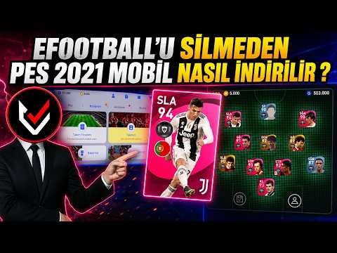 PES 2021 MOBILE V4 NASIL İNDİRİLİR VE KURULUR? 🤔 | İNTERNETSİZ NASIL OYNANIR?