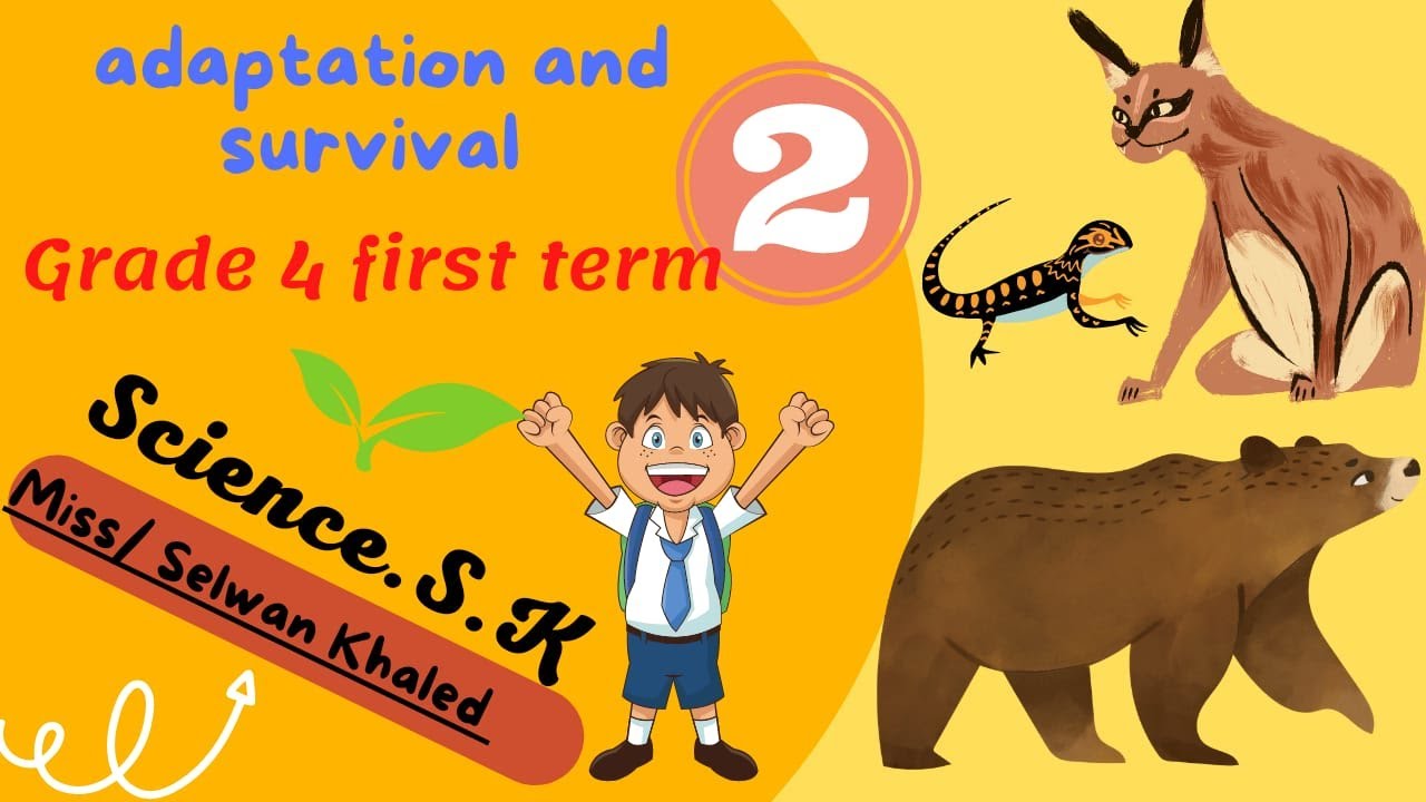 SCIENCE | Grade 4 | Adaptation and Survival #Unit 1 - Concept 1 ...