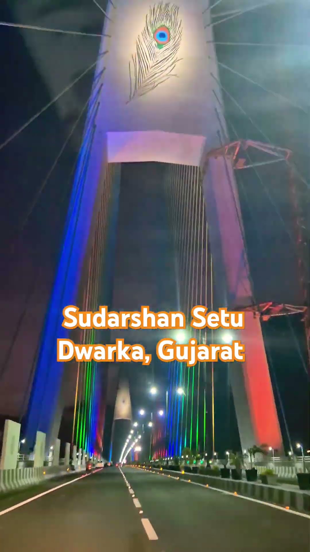 Sudarshan Setu (Bridge) Dwarka Gujarat | #shorts #shortvideo #india # ...