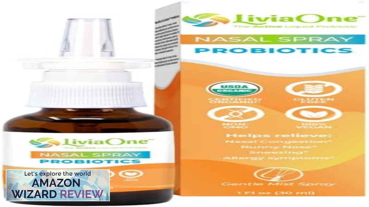 Probiotics Nasal Spray All-Natural Sinus Relief Helps with Allergies ...