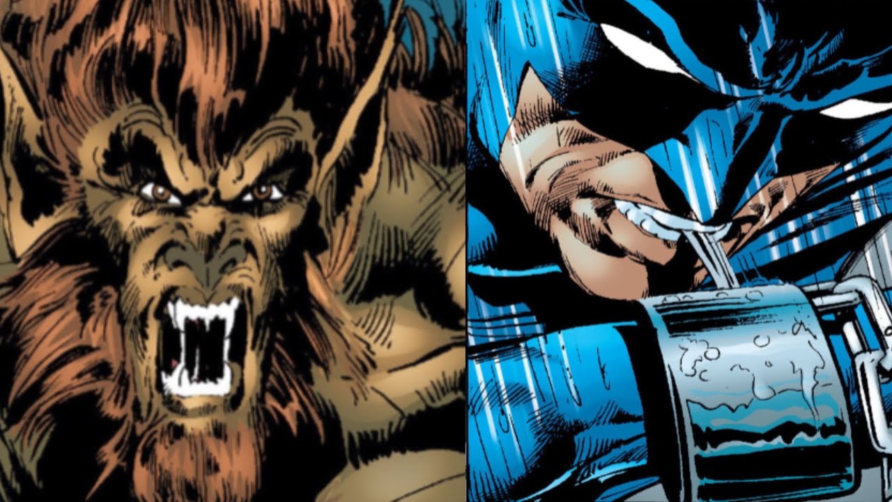That Time Batman Fought A Werewolf - YouTube
