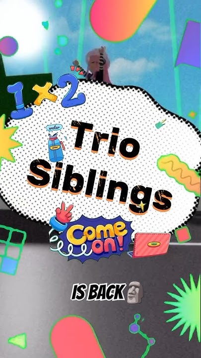 Trio Siblings is back...😎@skybirds-t9z @nightfoxx_gaming2014 #roblox # ...