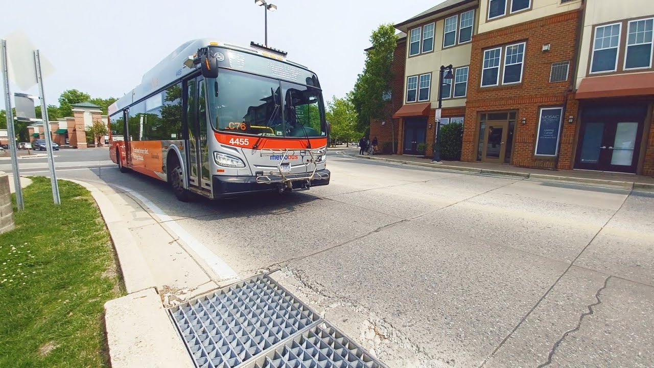 WMATA Metrobus 2019 New Flyer XD40 4455 On Route F8 Ride - YouTube