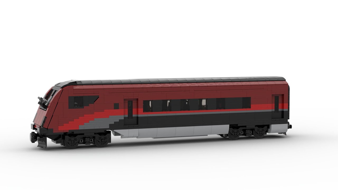 LEGO Train - locomotives électriques - ÖBB 1216 Railjet - MOC - YouTube