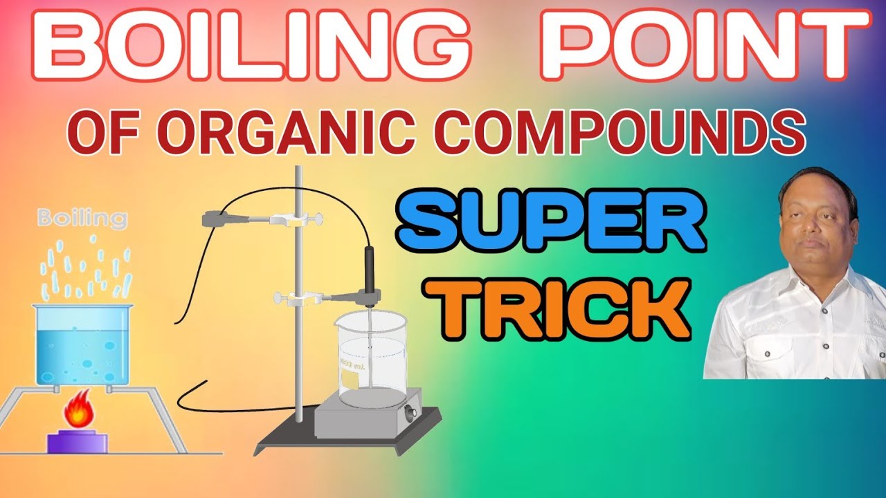 Boiling Points of Organic Compounds (For XI,XII, IIT/NEET)|EXPERT बोर्ड ...