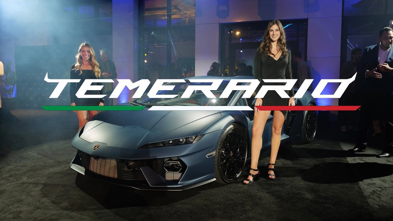 Temerario Supercar Show - Lamborghini Newport Beach - YouTube