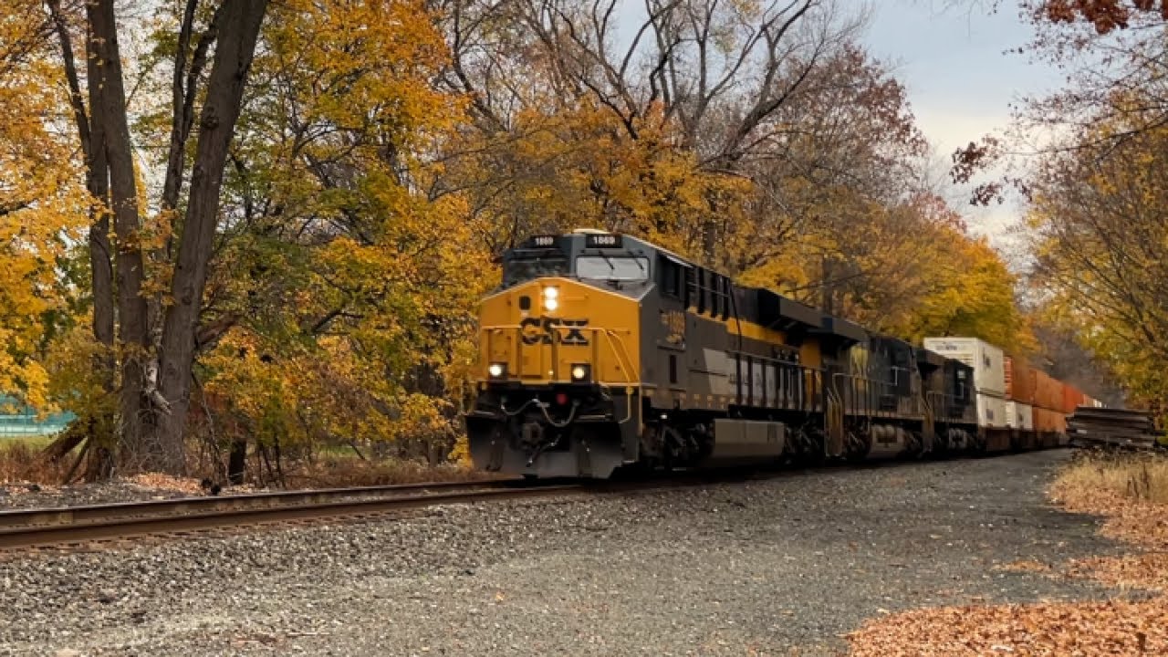 CSX River Subdivision Trains in 2024 (Part 11) - YouTube