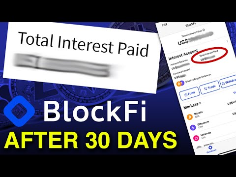 BlockFi Review: How Much Interest I Made In 30 Days 😧