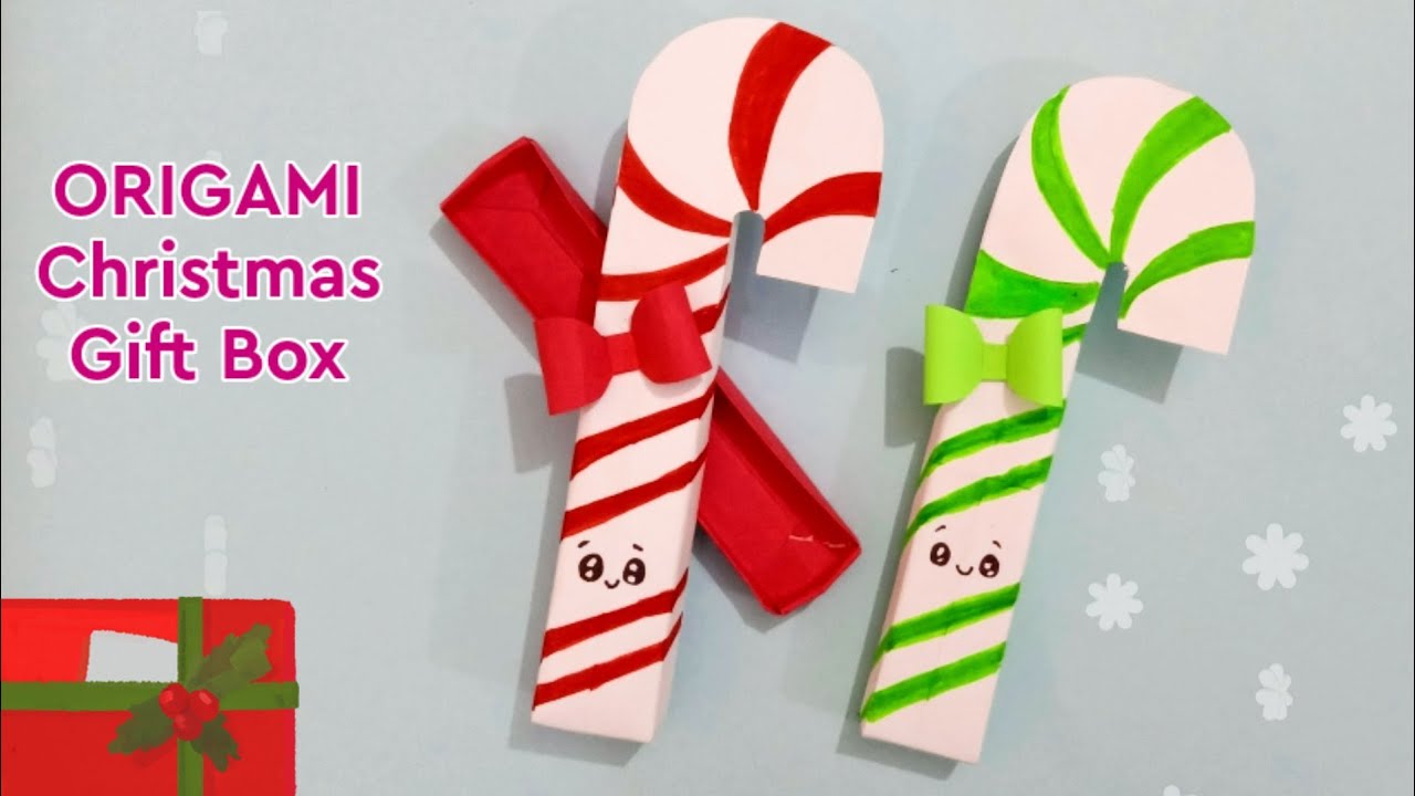 Candy Cane Paper Craft