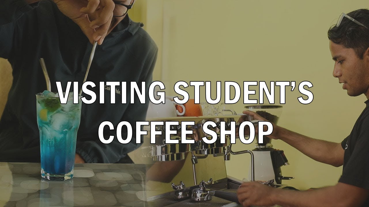 Visiting Student's Coffee Shop - YouTube