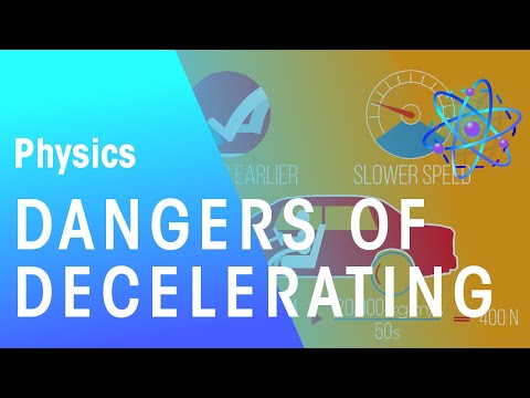 Dangers Of Decelerating | Force & Motion | Physics | FuseSchool