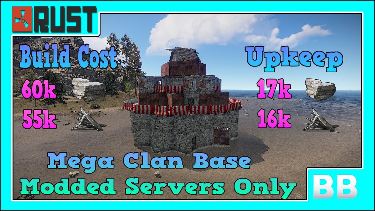 Rust 3.2 [Mega Clan] Base Design - YouTube