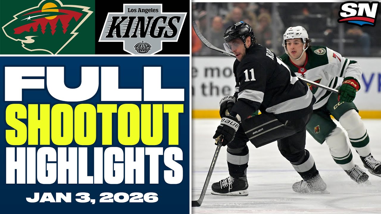 Minnesota Wild at Los Angeles Kings | FULL Shootout highlights ...