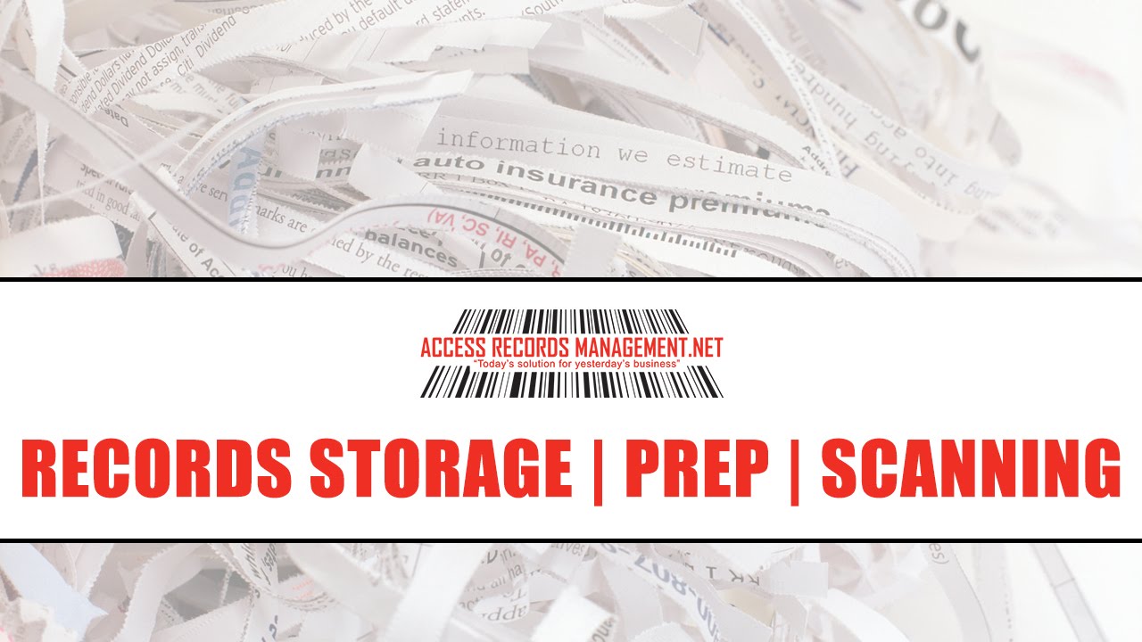 Records Storage, Prep & Scanning at Access Records Management of Kansas ...