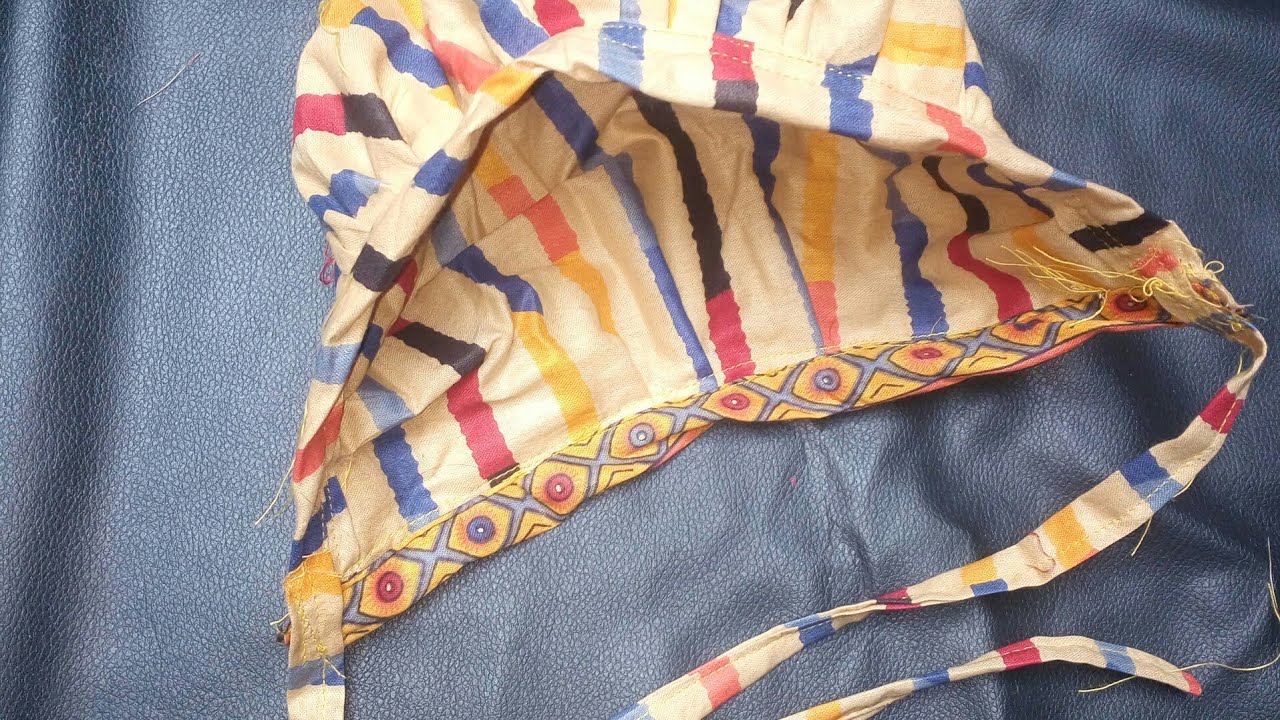 Very simple method baby cap cutting and stitching, 2 months baby cap ...