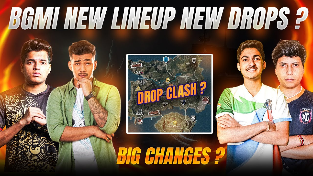 BGMI BIG CHANGES: NEW LINEUP, ROSTERS AND DROP CLASHES AFTER BGMI UNBAN ...