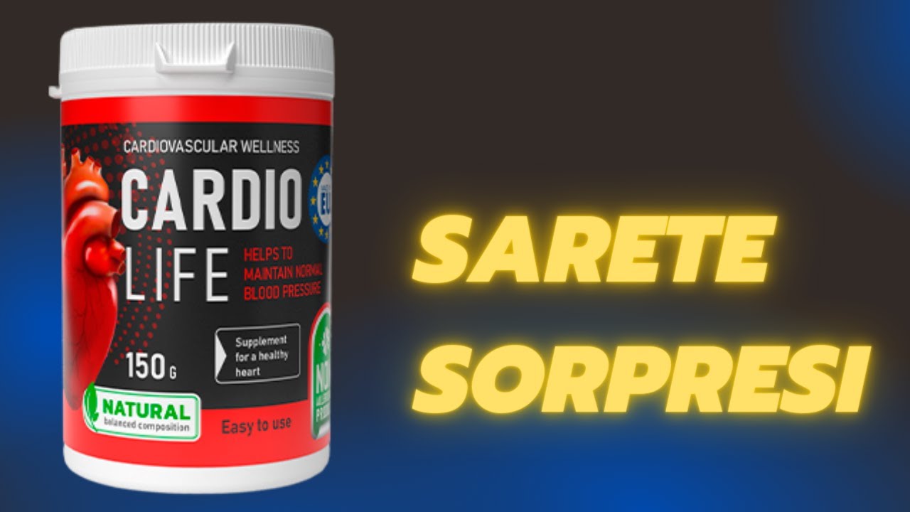 CARDIO LIFE - CARDIO LIFE SARETE SORPRESI - YouTube