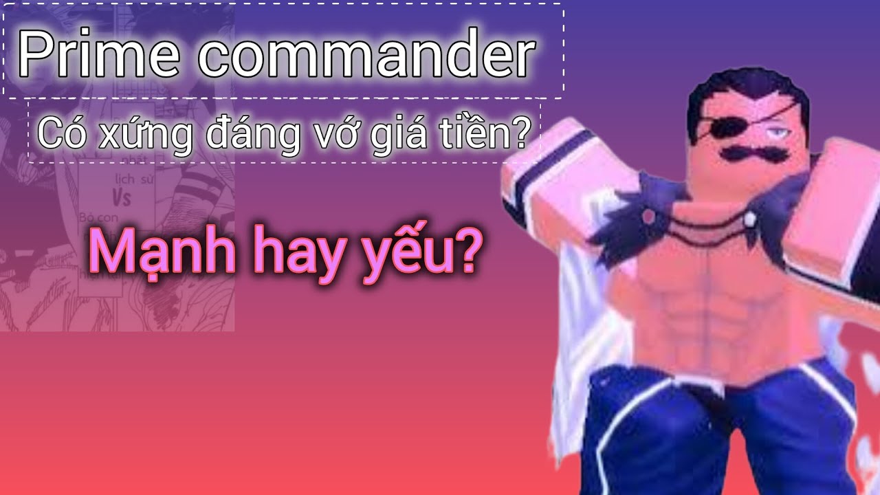 Prime commander có đáng tiền? | Anime defenders | - YouTube