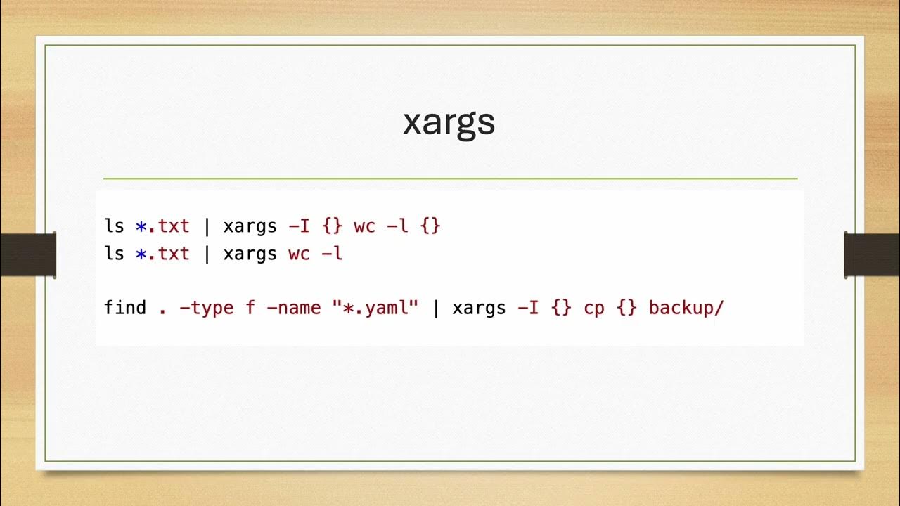 Use the xargs command to build and execute command lines from standard input (DevOps | Linux ...