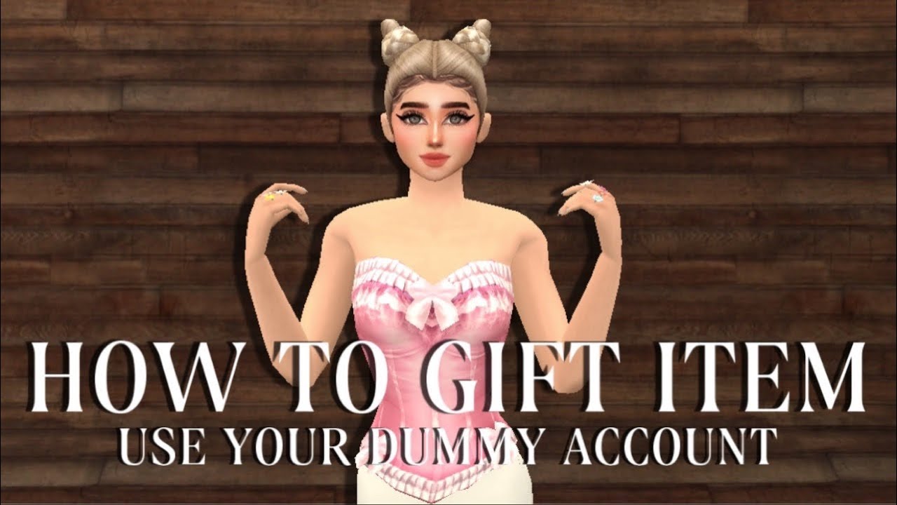 How to gift your item use your dummy account to your main account ...