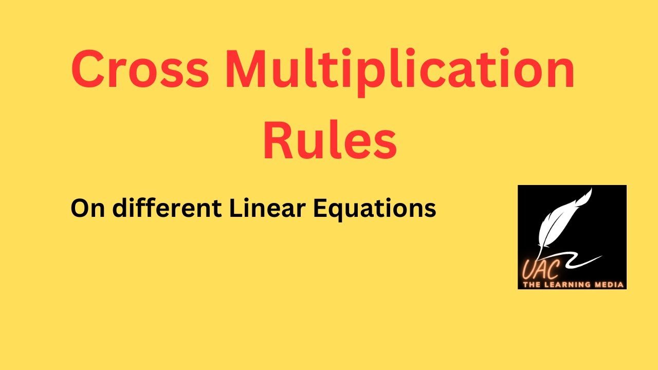 Cross Multiplication Rules Ch 3 Ex 3 1 Business Maths I YouTube cross-multiplication-rules-ch-3-ex-3-1-business-maths-i-youtube
