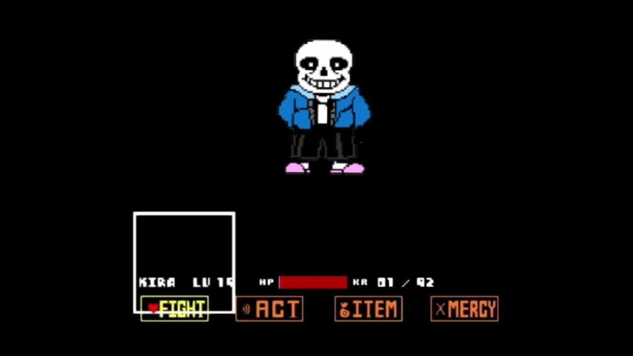 Sans fight but.... || Undertale 5th Anniversary special!! - YouTube