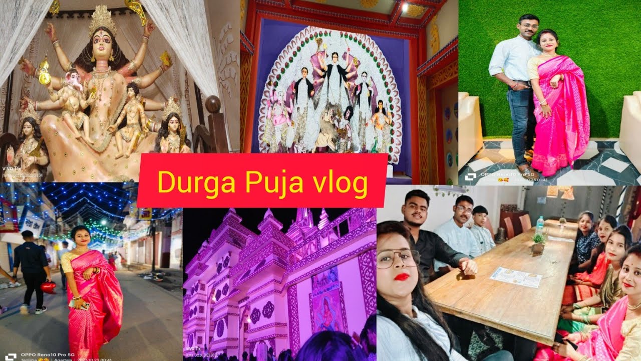 Durga Puja Mai hum sob milke kiya kya🤔||Durga Puja vlog 🙏#video# ...