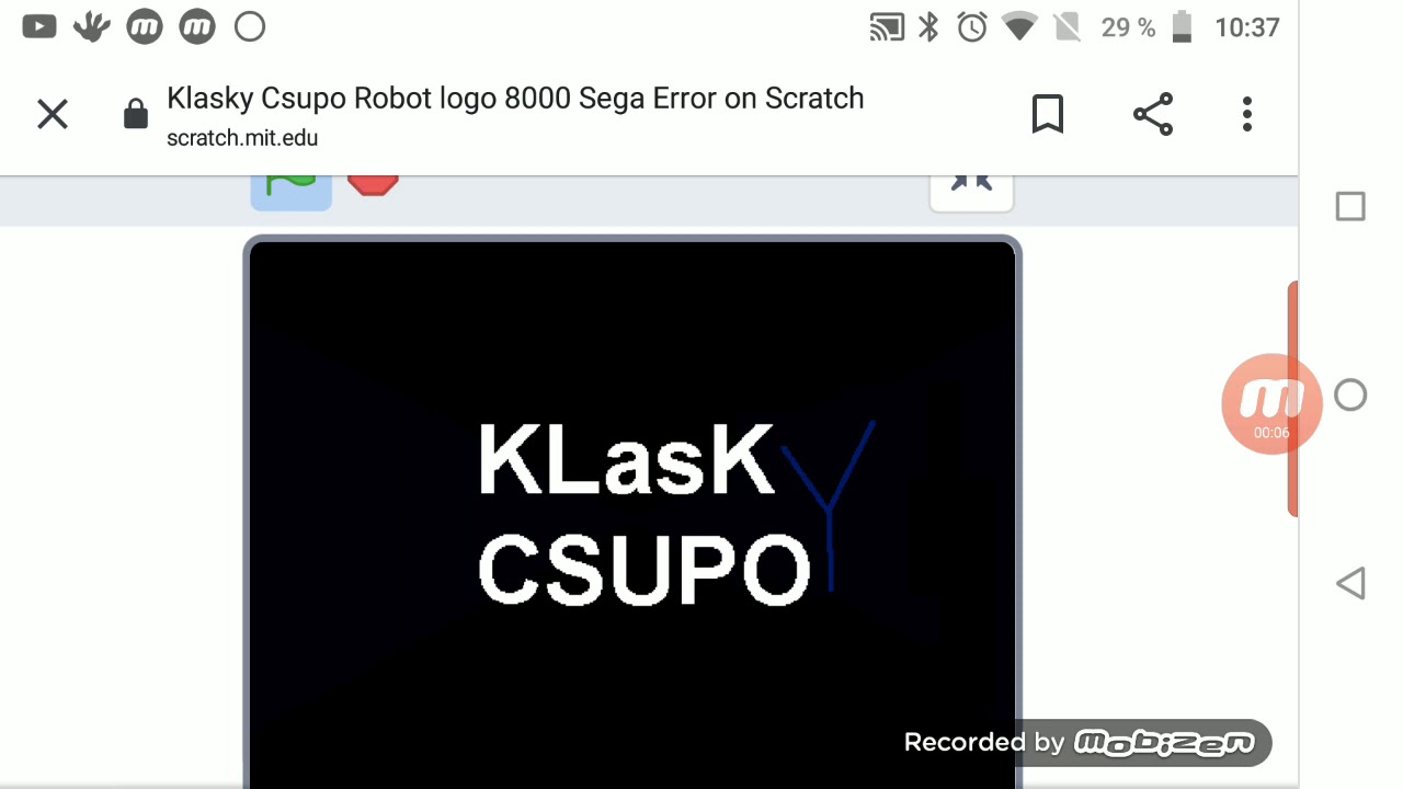 Klasky Csupo Robot logo 8000 Sega Error - YouTube