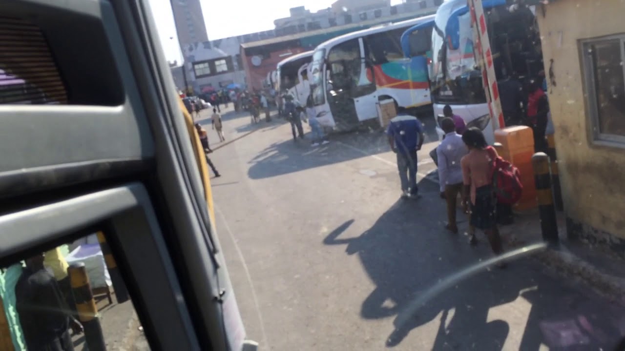 The Last 4 Minutes of an 8 Hour Zambia Bus Ride - YouTube