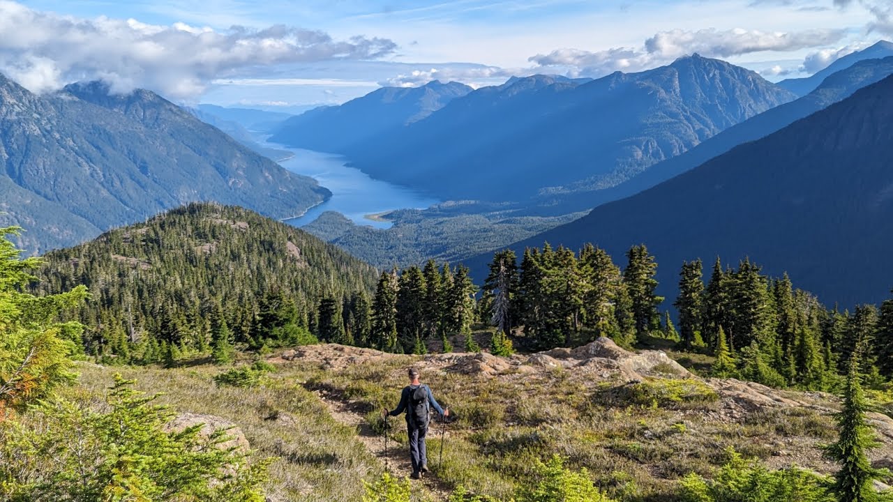 Flower Ridge to Central Crags August 2023 - YouTube