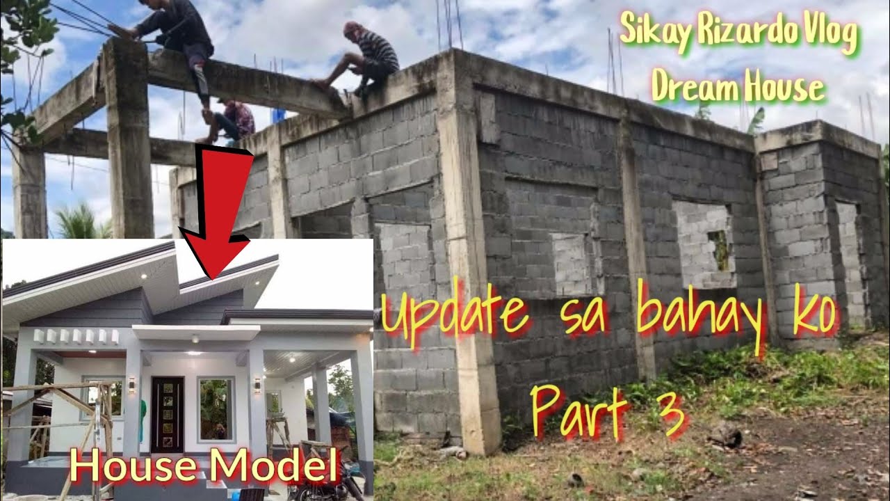 Update sa Bahay na pinapatayo ko Part 3/Sikay Rizardo Vlog Dream House/ House Serye - YouTube