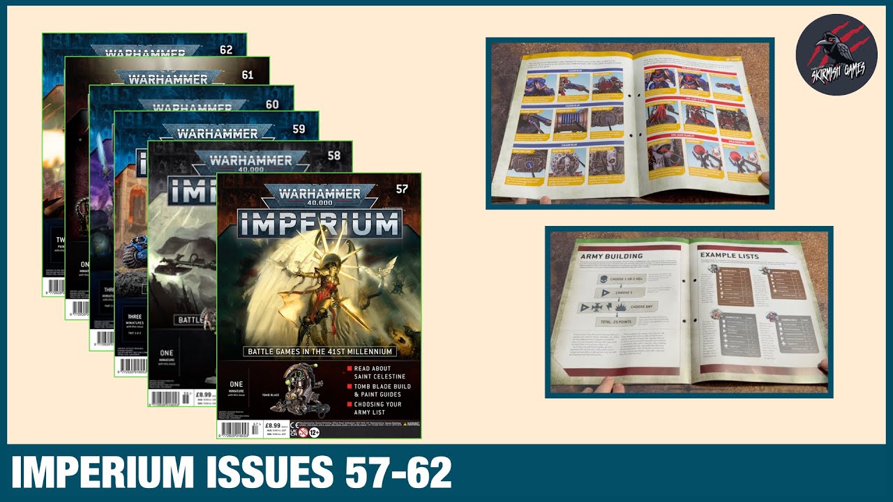 IMPERIUM MAGAZINE ISSUES 57-62 Overview Of All The Contents - Warhammer ...