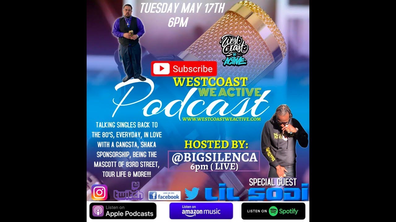 Lil Sodi- Los Angeles Rap Artist- Singer- Live Interview Episode #25 ...