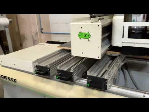 BIESSE ROVER 20 CNC Pod & Rail Machining Center - YouTube