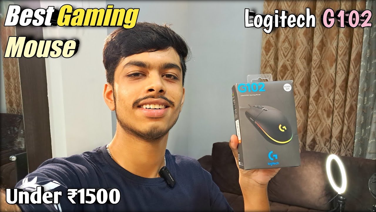 Best RGB Gaming Mouse Under ₹1500 || Logitech G102 || Unboxing & Review ...