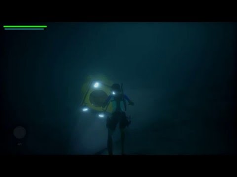 Tomb Raider The Dagger Of Xian test Underwater UE4 - YouTube