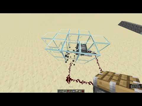 How to make a Redstone powered infinite cobblestone generator [ PART 1/ ...