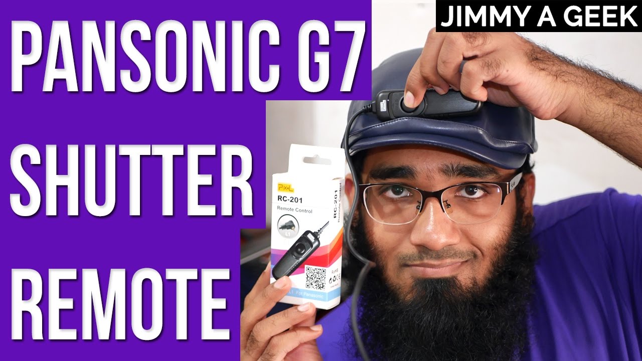 RC 201 Cable Shutter Remote for Panasonic Lumix G7 Review & Unboxing🔪 ...
