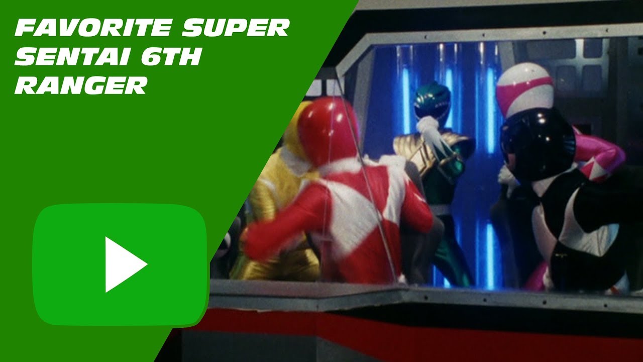 Top Ten #75 Favorite Super Sentai Sixth Rangers - YouTube