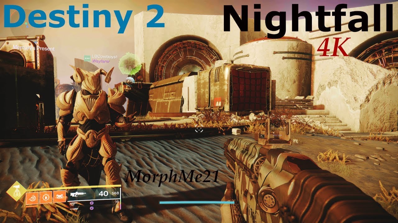 Destiny 2 Shadowkeep [4K]- Nightfall: The Ordeal, Moon - YouTube
