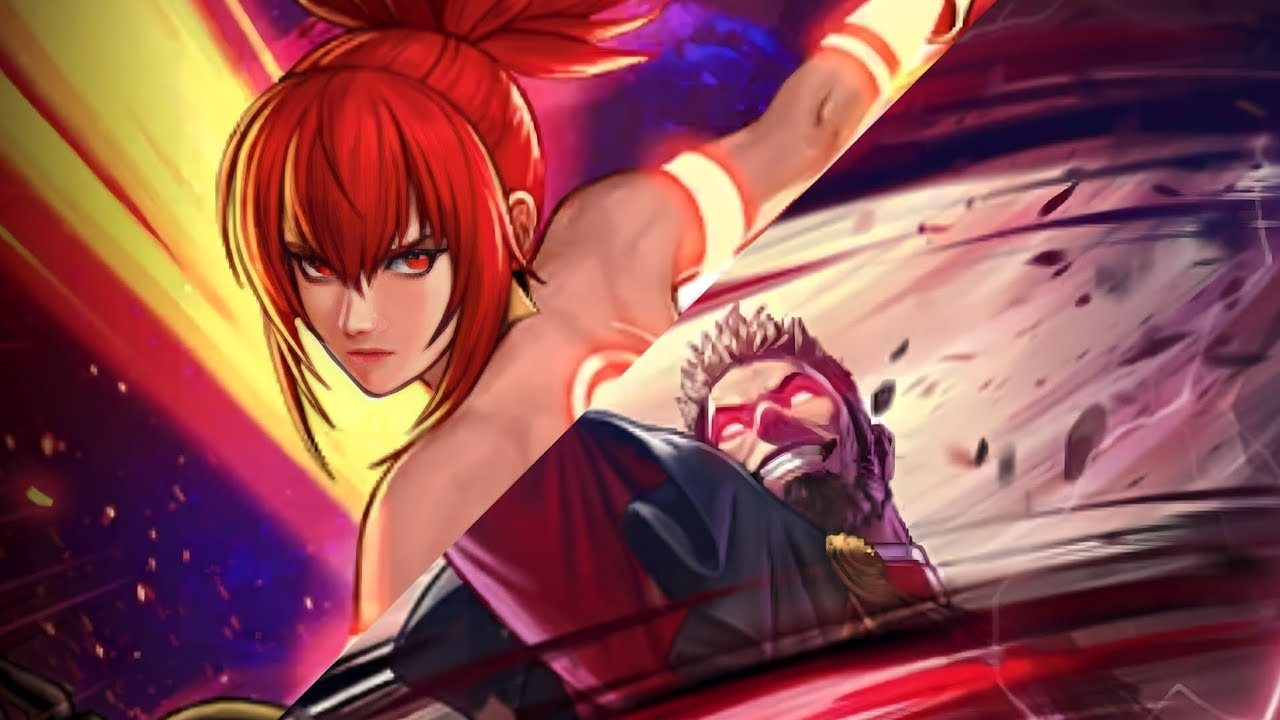 KOF AS - BOSS SYNDROME GEONITZ & LEONA HEIDERN skill preview and ...