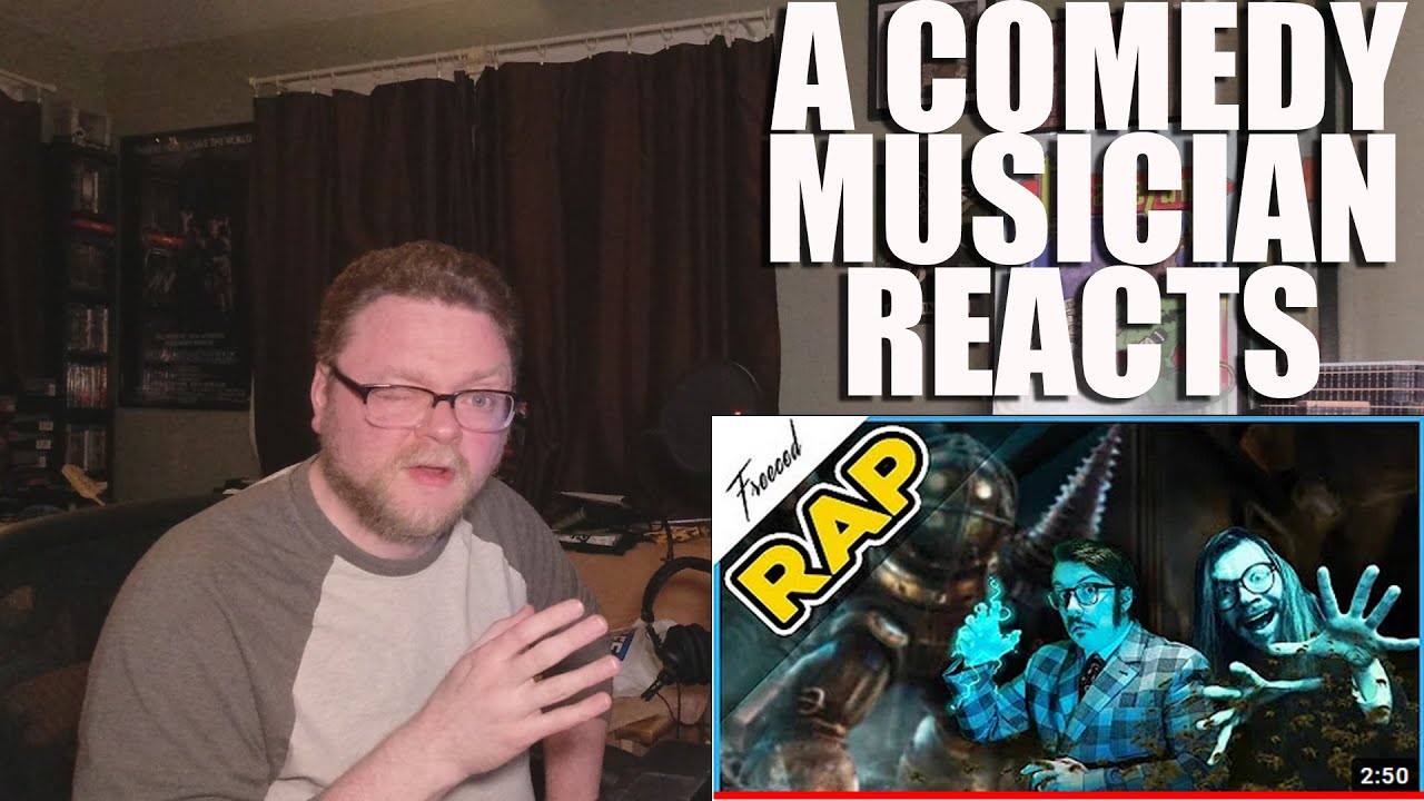 A Comedy Musician Reacts | Bees In My Fingers BIOSHOCK RAP by Freeced ...