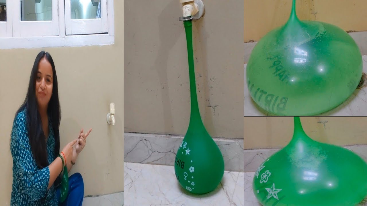 Giant water balloon | water balloon popping | fun with water balloon ...