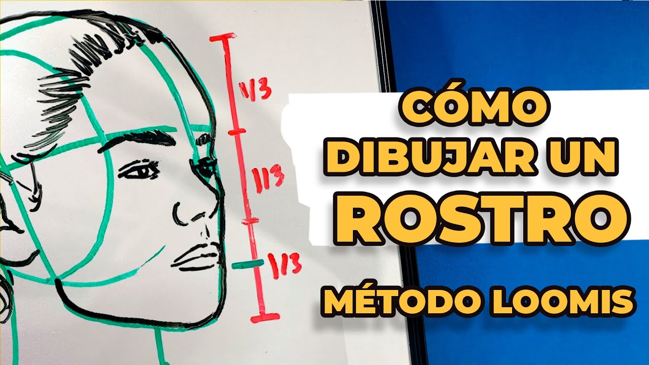 Método Loomis para dibujar rostros - YouTube