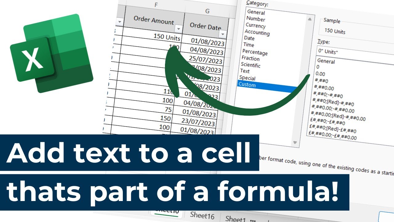 Microsoft Excel Add Text To A Cell Used In A Formula YouTube microsoft-excel-add-text-to-a-cell-used-in-a-formula-youtube