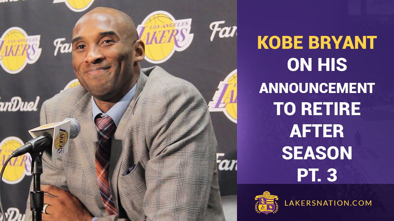 Kobe Bryant On Retirement Conversation With Michael Jordan (PT. 3 ...