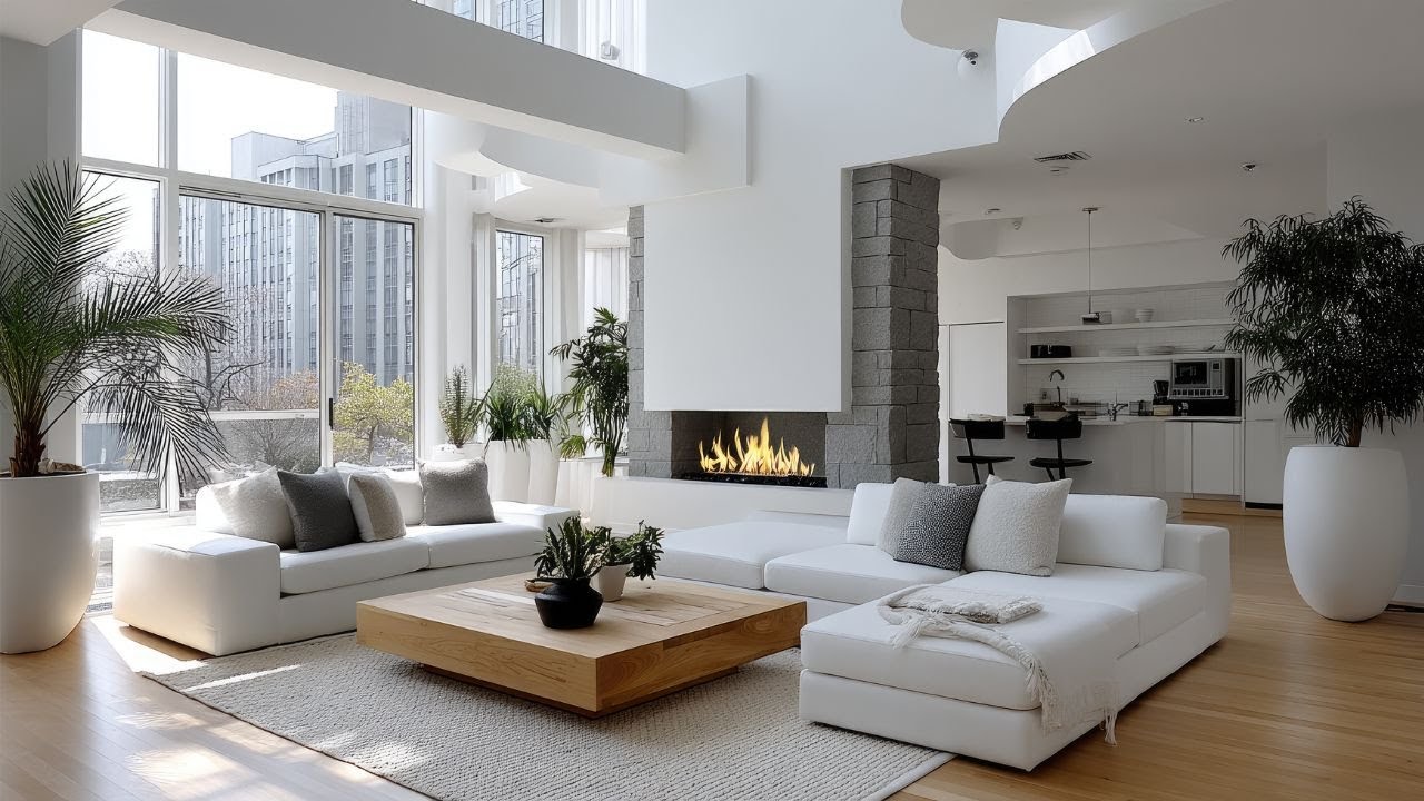 Inside a Contemporary American Home | Clean Lines, Warm Spaces & Light ...