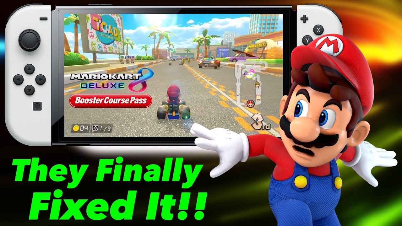 Nintendo FINALLY Updated The Coconut Mall Track In The Booster Course ...