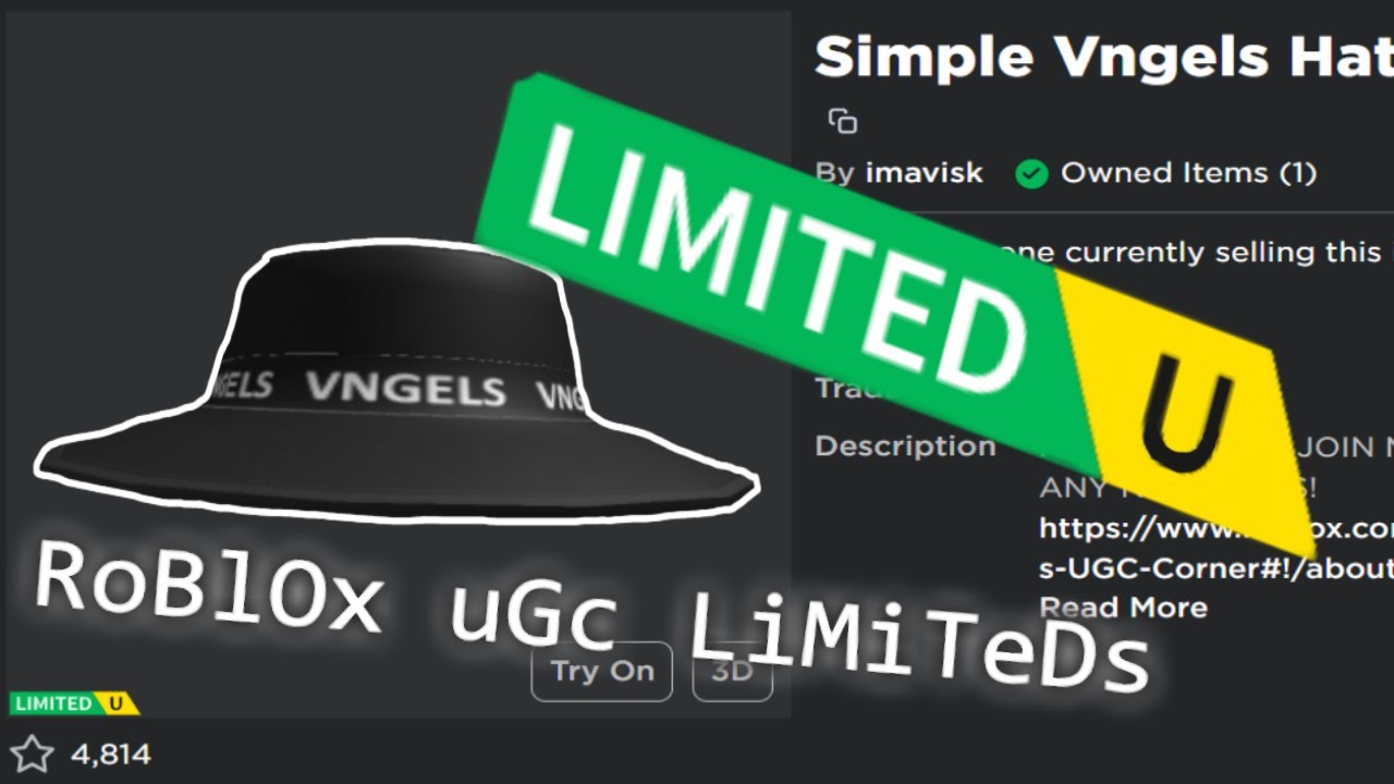 RoBlOx uGc LiMiTeDs - YouTube