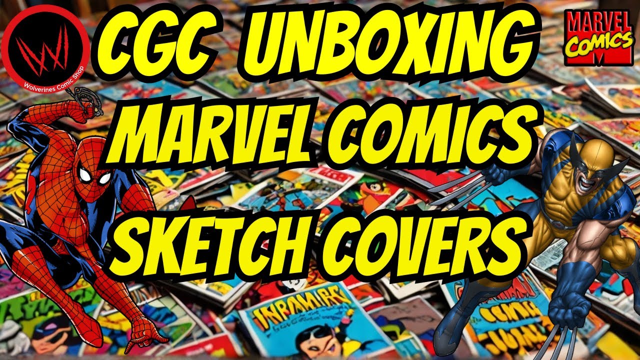 CGC UNBOXING: Marvel Fans Must Watch, AMAZING Comic Book Sketch Art ...